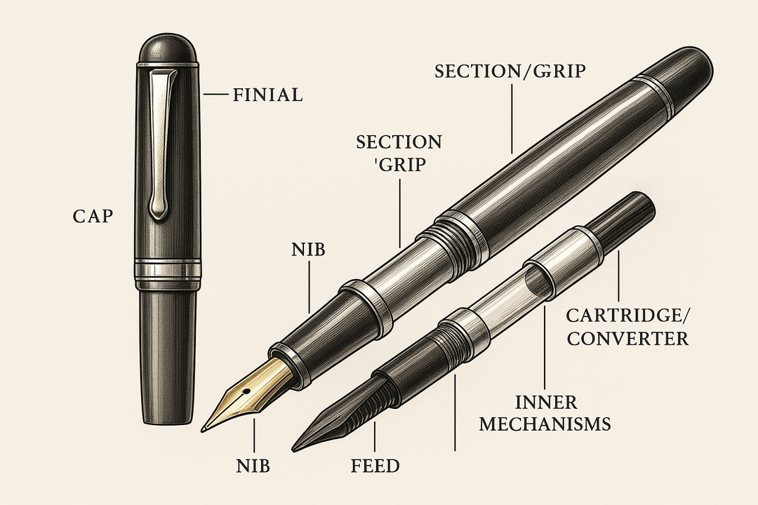 The Anatomy of a Pen – Frost Pen Co.